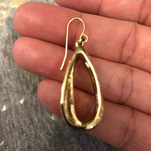 Jewelry | Gold Dangle Cluster Loop Earrings | Poshmark